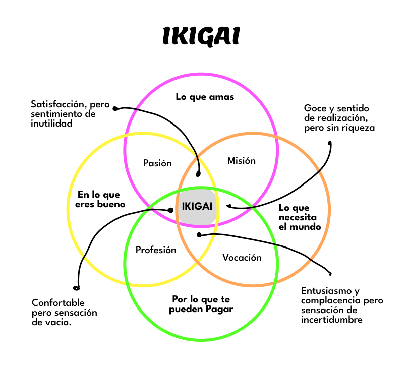 IKIGAI: ¿Cómo encontrar mi propósito? ☸️🎡🎯 - Caja de recuerdos, compartimos experiencias reales ...